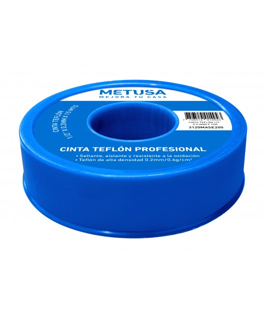 Cinta teflón 1/2"x15mts